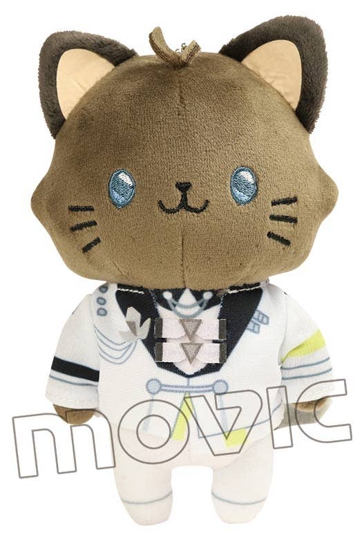Tsukiuta (Original Ver.): withCAT Plush Toy Keychain (With Eye Mask ...