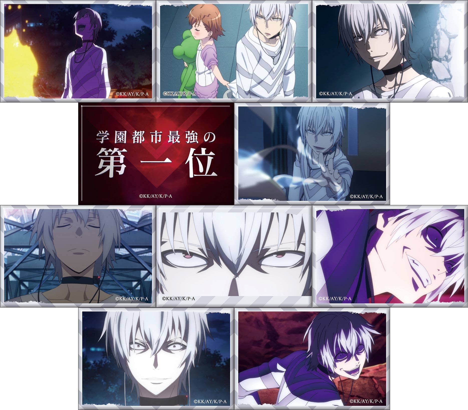A Certain Scientific Accelerator (Anime Ver.): Chara Badge Collection ...