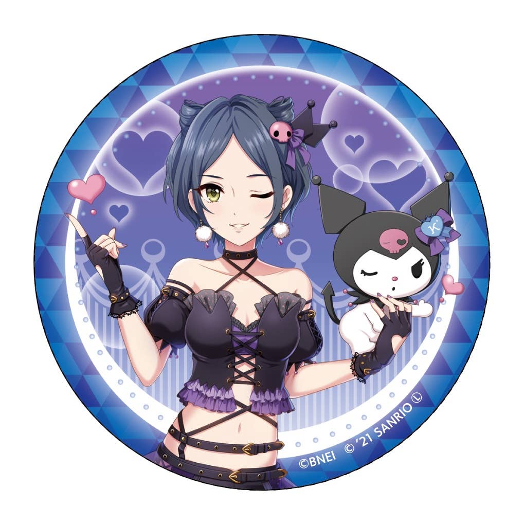 The Idolmaster Cinderella Girls (Mobile Ver.): Glitter Can Badge ...