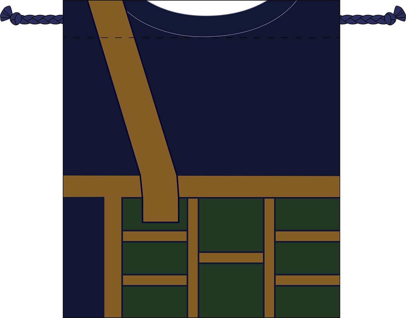 Movie Version Jujutsu Kaisen 0: Costume Pattern Purse Suguru Geto | HLJ.com