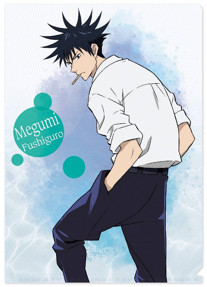 Jujutsu Kaisen: Clear File / Megumi Fushiguro Ice Series Newly Drawn ...