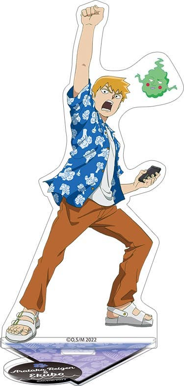Mob Psycho 100 III: Acrylic Stand / Arataka Reigen & Dimple Aloha ver ...