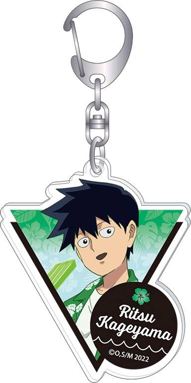 Mob Psycho 100 III: Acrylic Keychain / Ritsu Kageyama Aloha ver. | HLJ.com