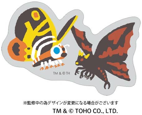 Godzilla: Sticker / Yuru Palette Mothra & Battra | HLJ.com