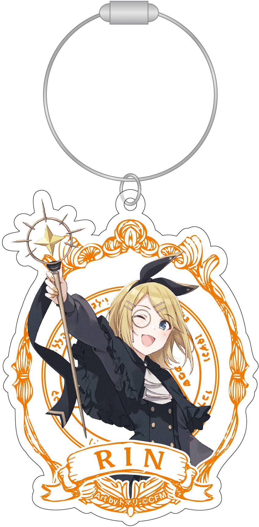 Hatsune Miku Series: Wire Acrylic Keychain / Wizard B Kagamine Rin ...