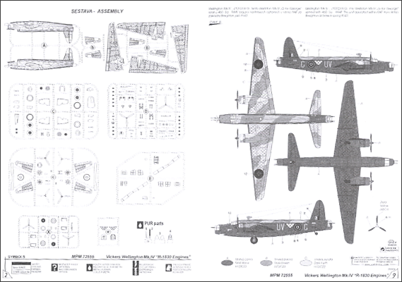 Vickers Wellington Mk.IV "R-1830 Engines" | HLJ.com