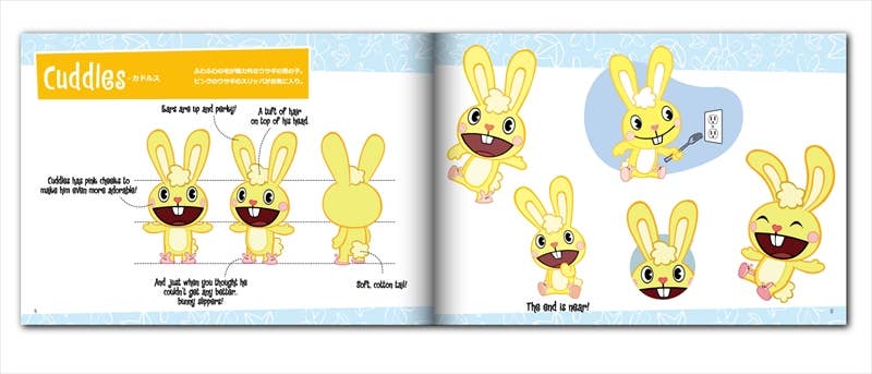 Happy Tree Friends Official Setting Screen & Illustrations | HLJ.com