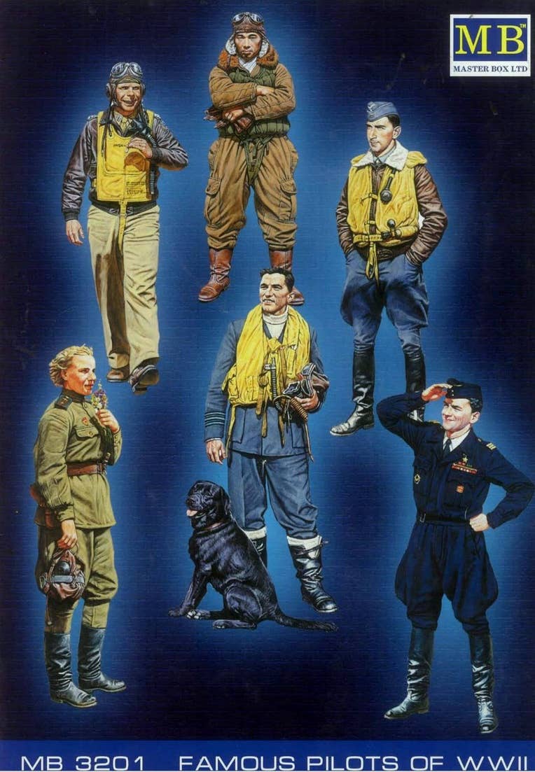 Famous Pilots of WW II. Kit 1 (without Commentary Book) | HLJ.com