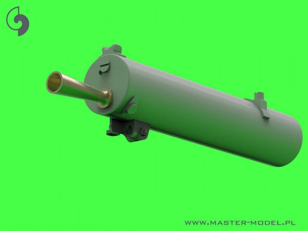 WWII Poland 7TP Light Tank Twin Turret wz.30 Heavy Machine Gun Barrel ...