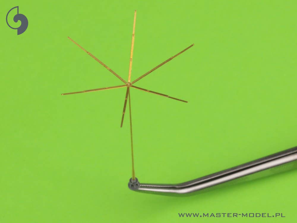 WWII German 1.8m Star Antenna Set (1 for Command Tank) | HLJ.com