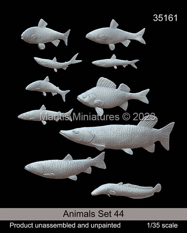 Animal set 44 Freshwater Fish | HLJ.com