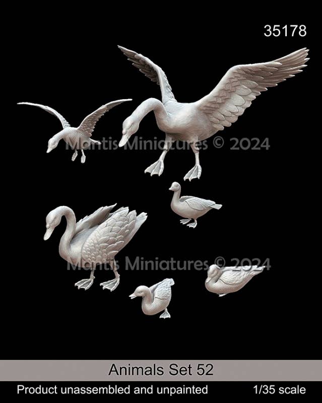 Animal Set 52 European Waterfowl (Geese/Ducks) | HLJ.com