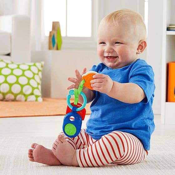 Fisher-Price Newborn Musical Clacker Keys | HLJ.com