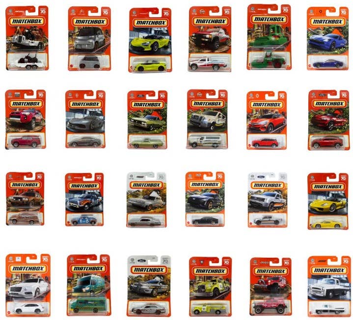 Matchbox Basic Car Assortment 1Box (24pcs) (30782-980M) | HLJ.com