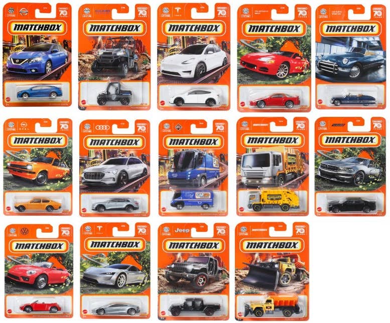 MatchBox Basic Car Assortment 1Box (24pcs) (30782-980P) | HLJ.com