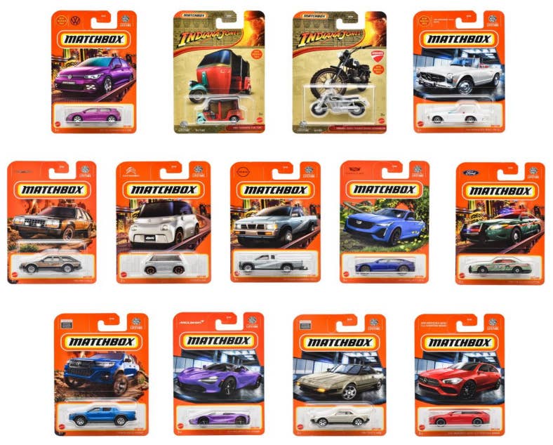 MATCHBOX Basic Car J Assortment: 1Box (24pcs) (Waiting List) | HLJ.com
