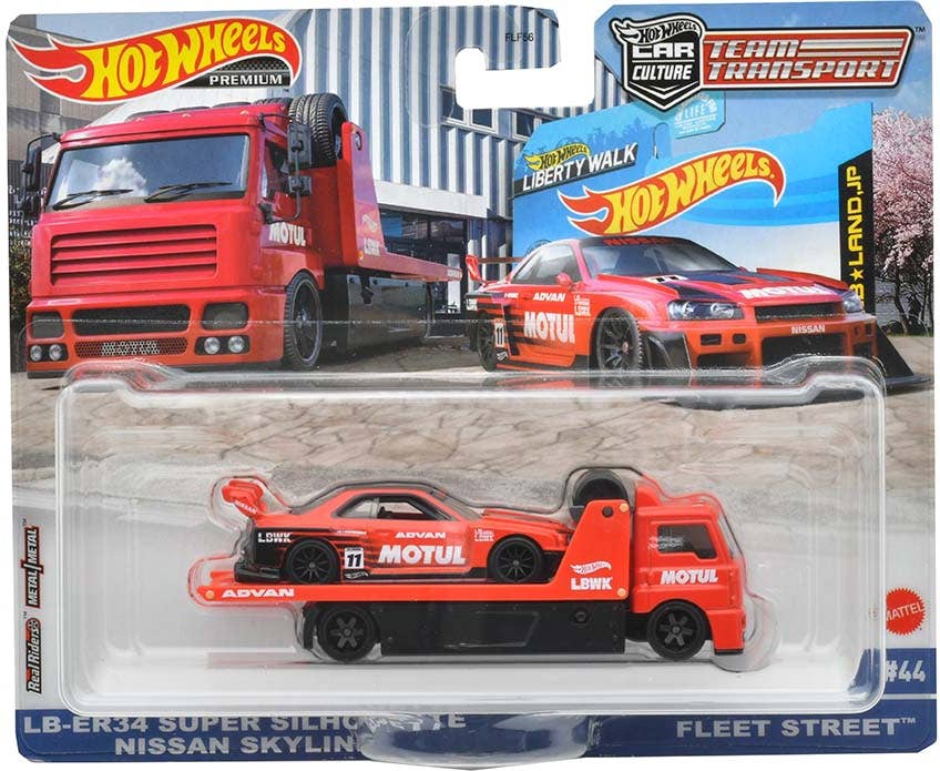 Hot Wheels Team Transport Assortment 1Box (4pcs) (FLF56-986R) | HLJ.com