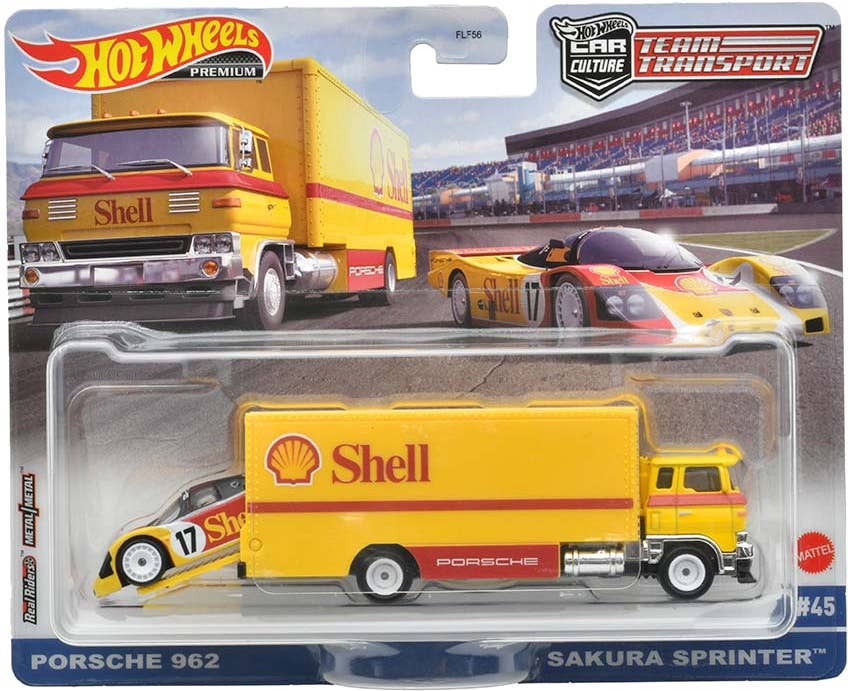 Hot Wheels Team Transport Assortment 1Box (4pcs) (FLF56-986R) | HLJ.com