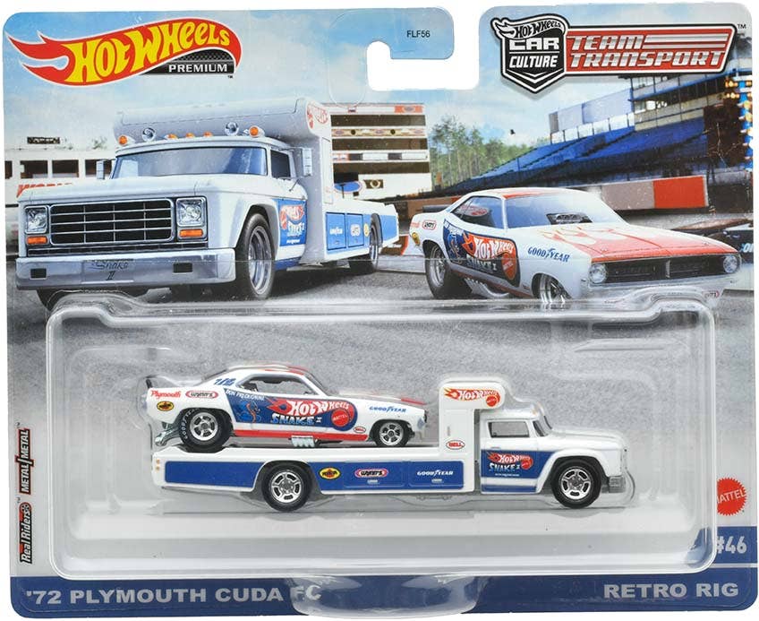 Hot Wheels Team Transport Assortment 1Box (4pcs) (FLF56-986R) | HLJ.com