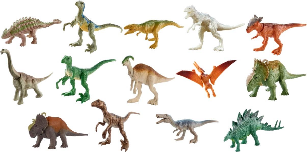 Jurassic World Collection Figure Assorted 2020 Vol.3: 1Box (24pcs ...