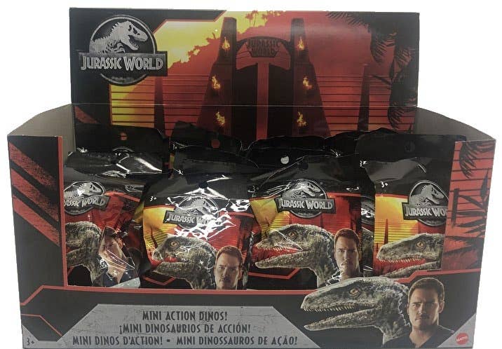 Jurassic World Collection Figure Assorted 2020 Vol.3: 1Box (24pcs ...