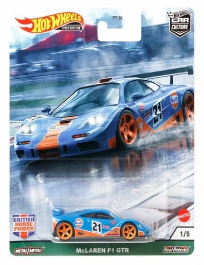 Hot Wheels Car Culture Assortment British Horse Power: 1Box (10pcs ...