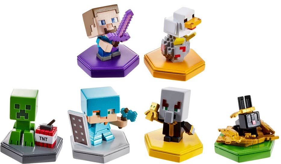 Minecraft Boost Mini Figure 2 Pack (GKT41 986B) 1Box 4pcs | HLJ.com