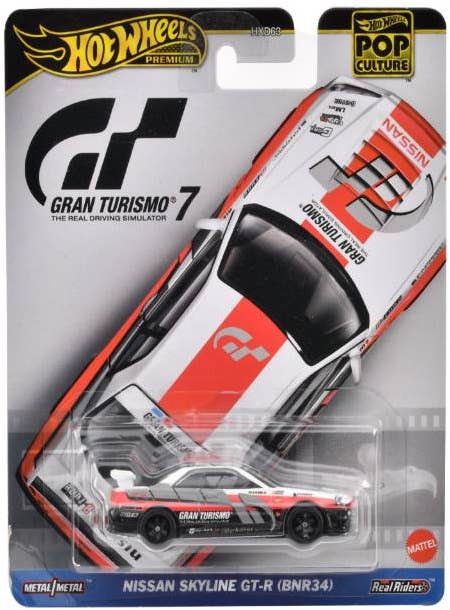 Hot Wheels Pop Culture Gran Turismo - Nissan Skyline GT-R (BNR34 ...