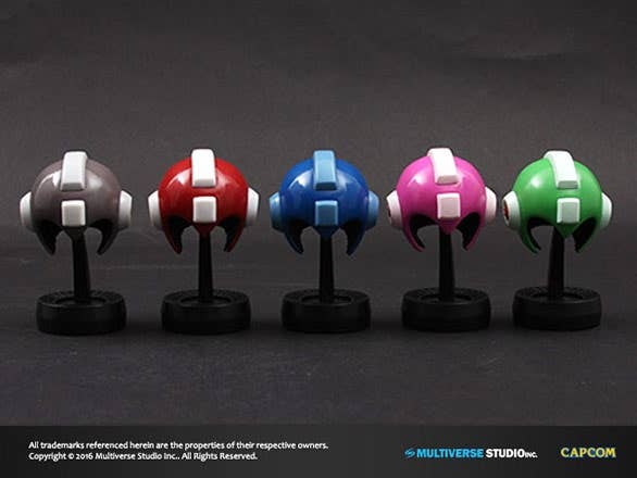 Mega Man Mini Helmet 5-pack | HLJ.com