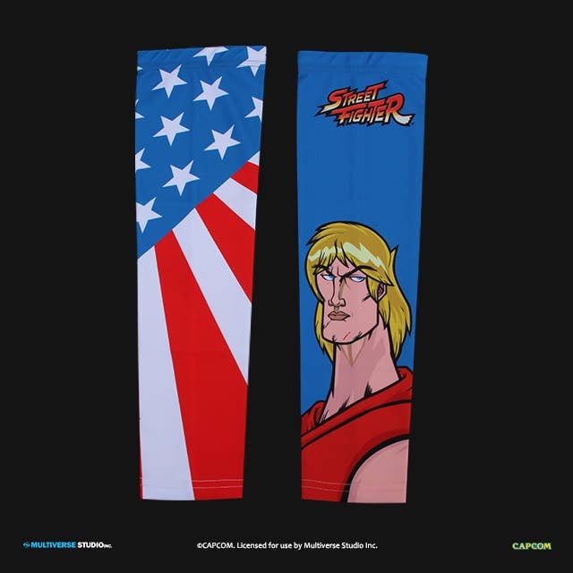 Street Fighter Arm Sleeves Ken | HLJ.com