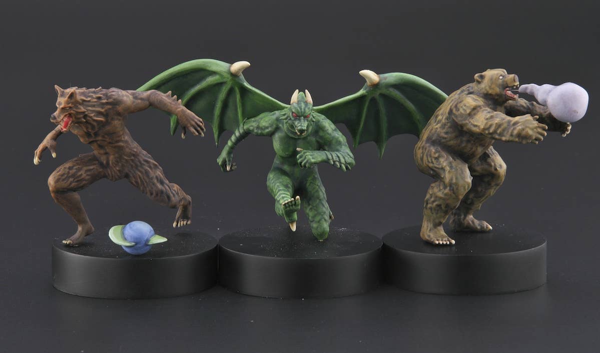 Altered Beast Video Game Heroes Resin Cast Assembly Kit Set of 3pcs ...