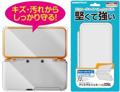 New Nintendo 2DS XL: Crystal Shell new2DLL Clear | HLJ.com