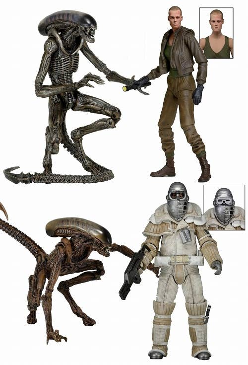 Alien 7inch Action Figure Series 8: 4-Figure Set | HLJ.com