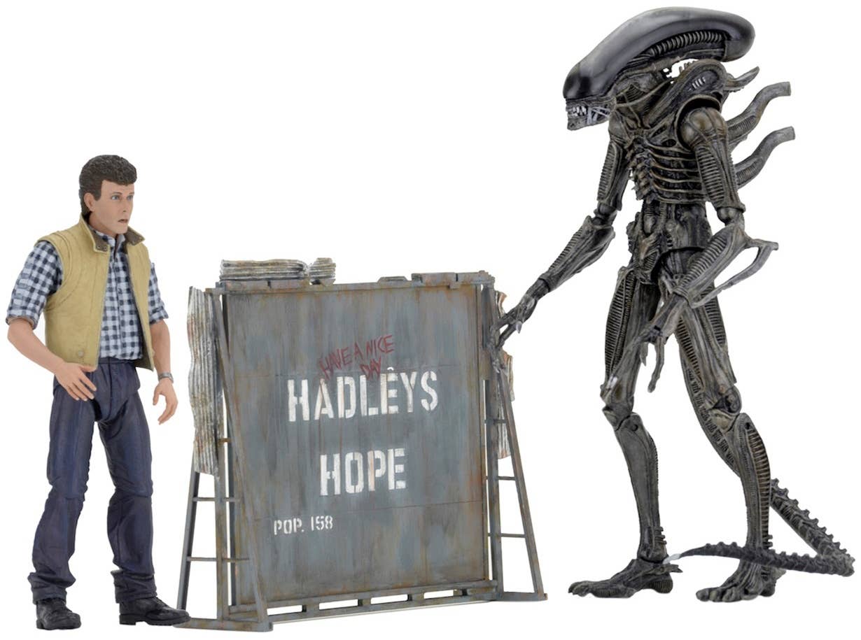 Alien 7inch Action Figure Series: Hadleys Hope Carter Burke & Concept ...