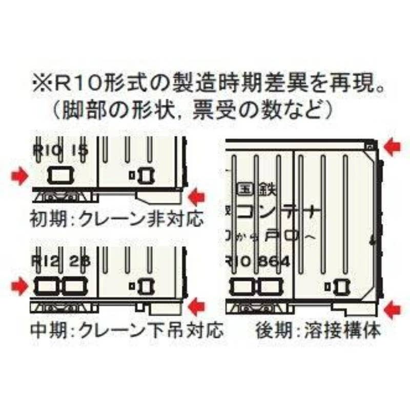 Kontenyaa JNR Container R10 Format | HLJ.com