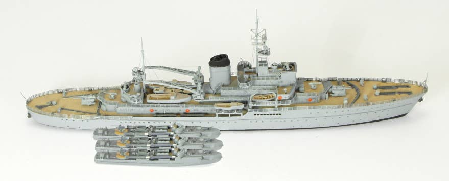 German S-Boat Torpedo Boat Mothership Hermann von Wissmann 1945 | HLJ.com