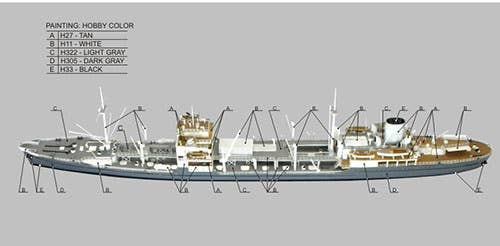 Uckermark 1942 ex Altmark German Supply Ship | HLJ.com