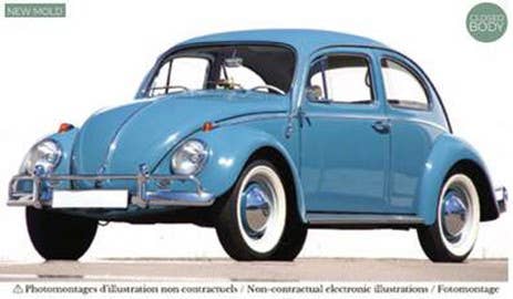 VW 1200 Export 1963 Bahama Blue | HLJ.com