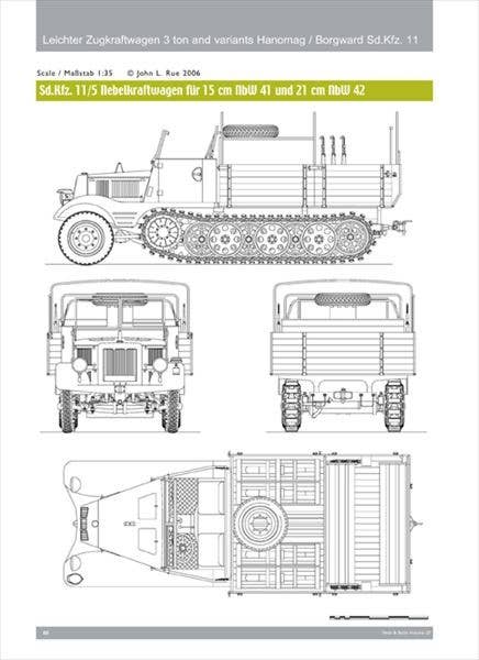 Volume 20: Sd.Kfz. 11 - 3 ton Zgkw. Borgward | HLJ.com