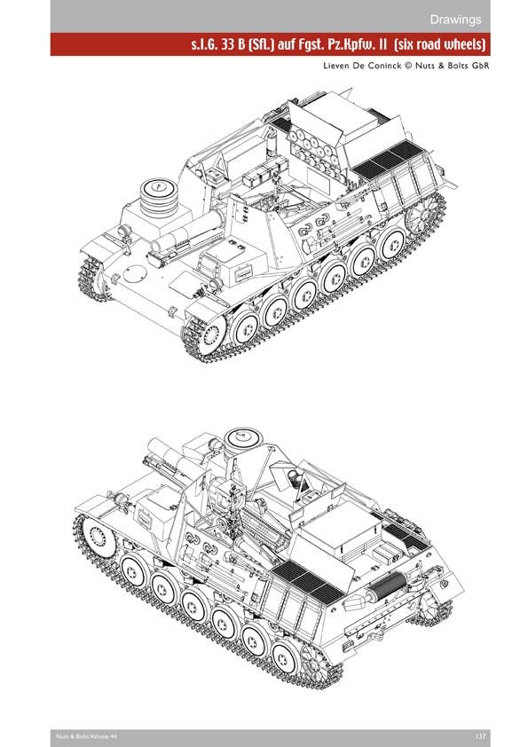 Nuts & Bolts #Nuts&Bolt44 15cm 33 Type Heavy Infantry Turret Self ...