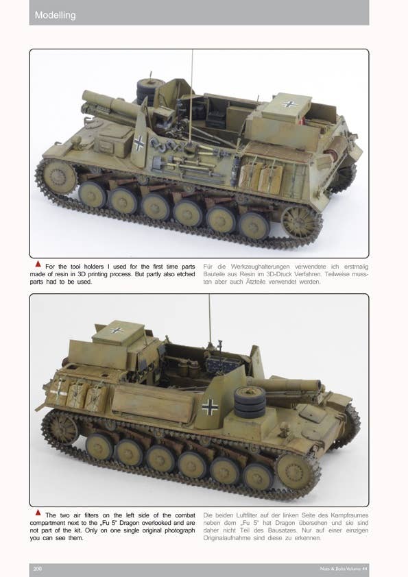 Nuts & Bolts #Nuts&Bolt44 15cm 33 Type Heavy Infantry Turret Self ...