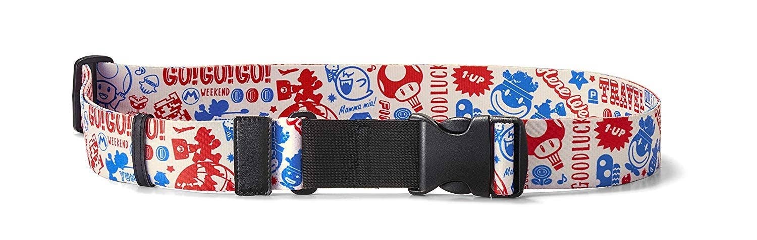 Super Mario Bros.: Suitcase Belt Super Mario (Original Travel Pattern ...