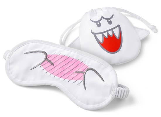 Super Mario Travel Sleep Mask (Boo) | HLJ.com