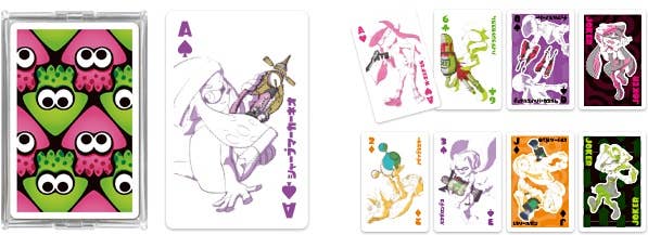 Splatoon Playing Cards 03 Weapons | HLJ.com