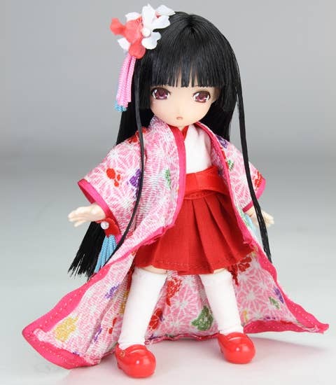 Obitsu 11 Chibi Kaguya Haori & Hair ornaments Set | HLJ.com