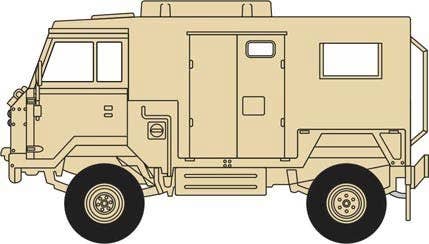 Land Rover FC Signals 4th Armored Brigade Gulf War Operation Granby ...