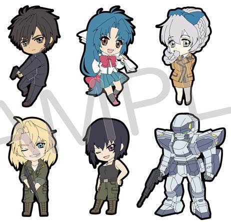 Full Metal Panic! Rubber Strap: 1Box (6pcs) | HLJ.com