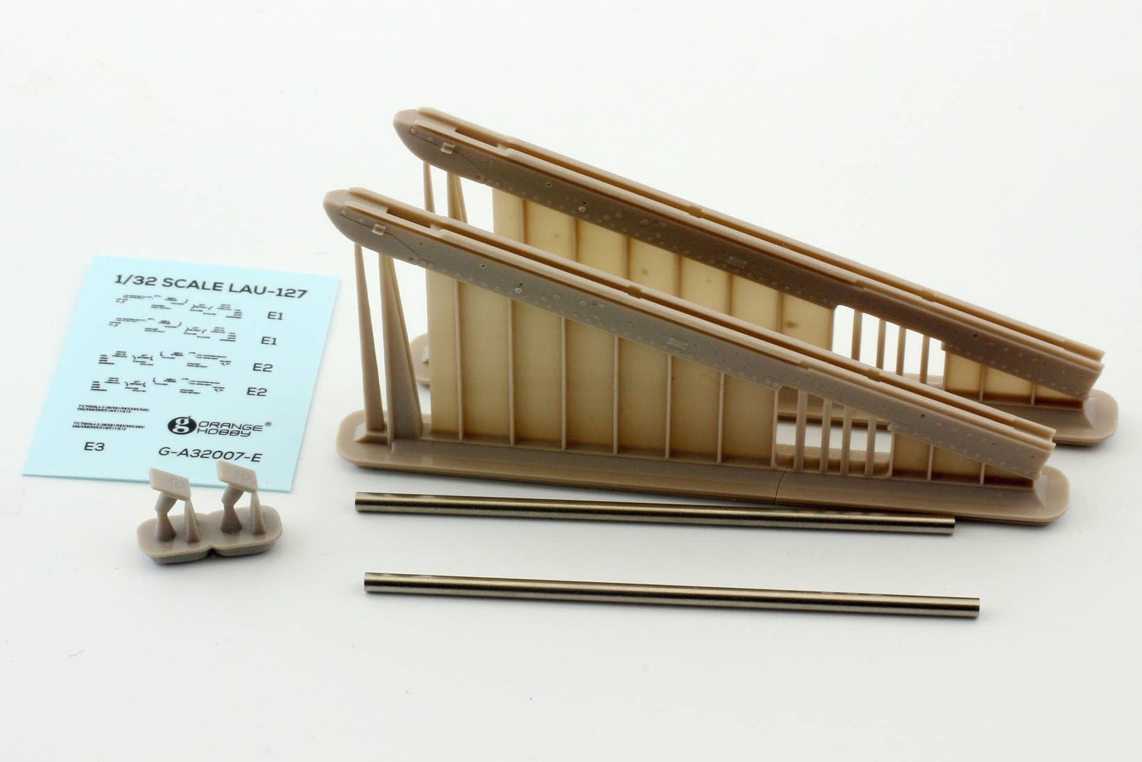 LAU-127 Missile Rail launcher For F-16 (2PCS) (universal part) | HLJ.com