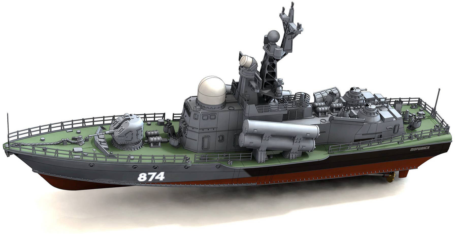 Tarantul III Corvette (2pic) (Complete 3D Print kit) | HLJ.com