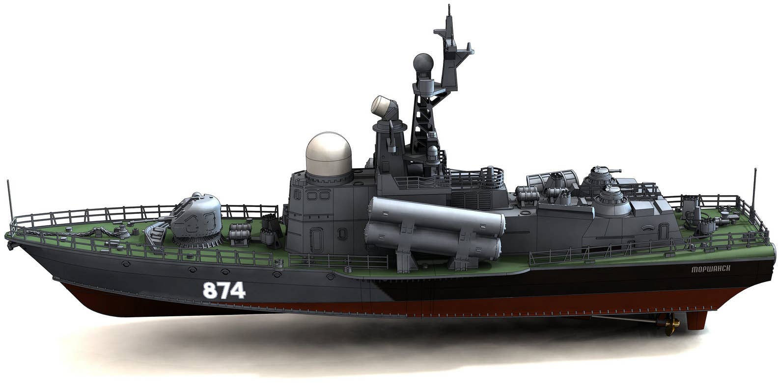 Tarantul III Corvette (2pic) (Complete 3D Print kit) | HLJ.com